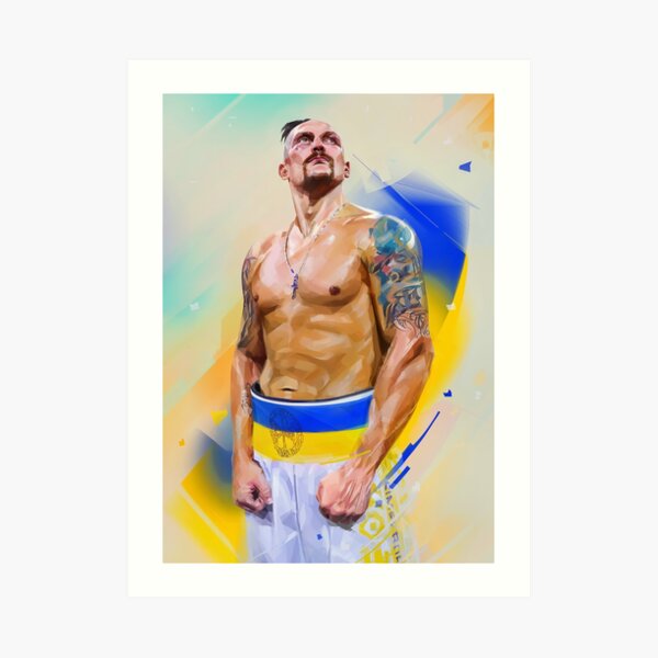 "usyk, oleksandr usyk, usyk boxing" Art Print for Sale by KingstonTera ...