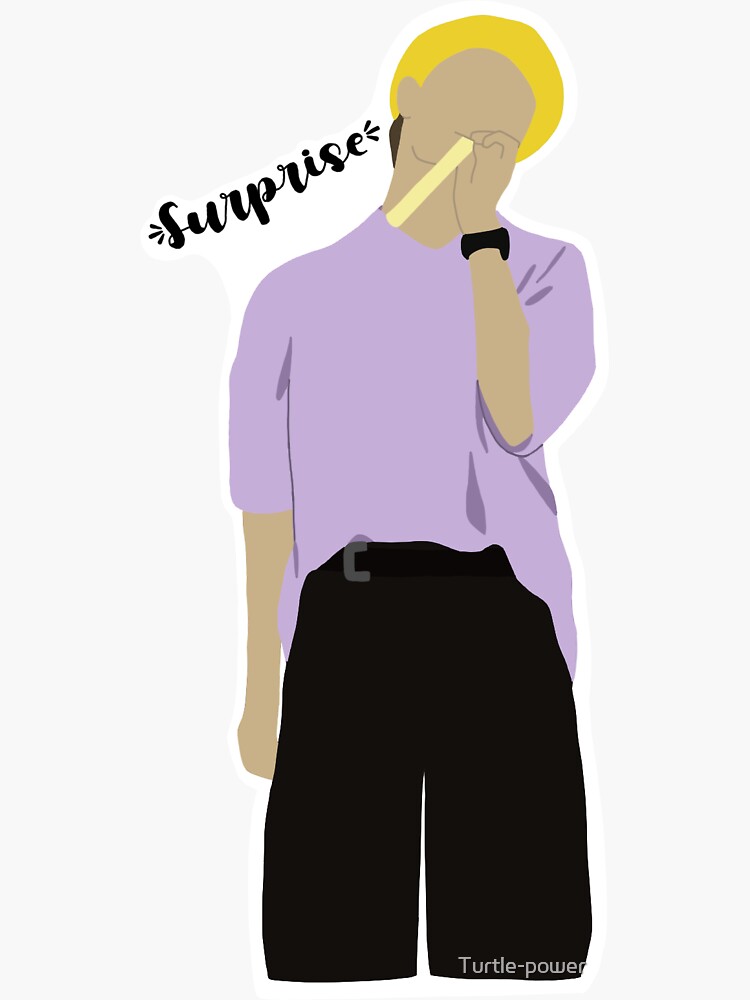 "Lee Know ~surprise ~ sticker Stray Kids" Sticker for Sale by Turtle ...