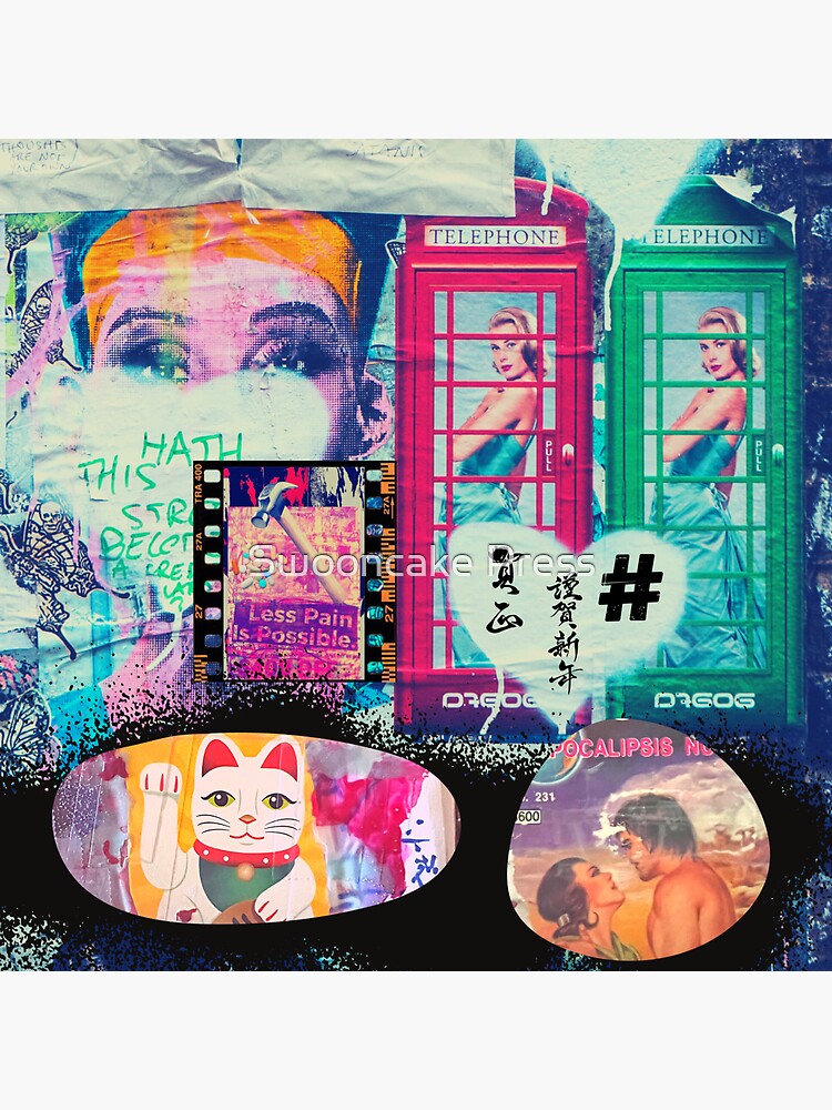 "LUCKY YOU" Sticker for Sale by mistivelvet | Redbubble