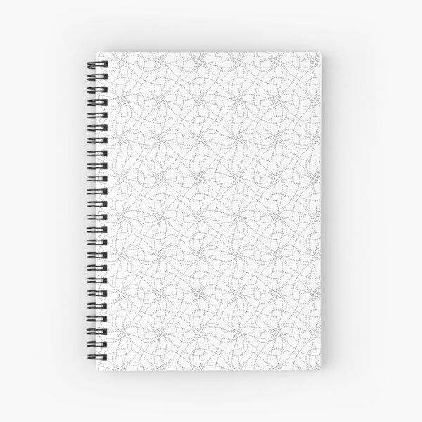 Dotted Line Spiral Notebooks | Redbubble