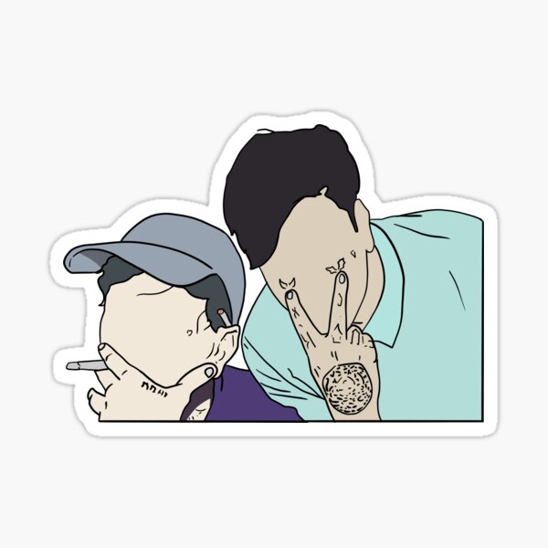 "duki c.r.o" Sticker for Sale by majinjoni | Redbubble