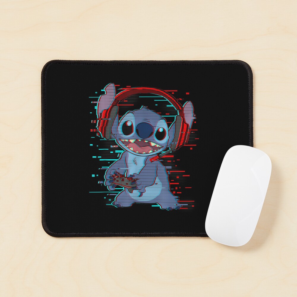 " Lilo Amp Stitch Gamer Glitch Headset And Controller" Sticker for Sale ...