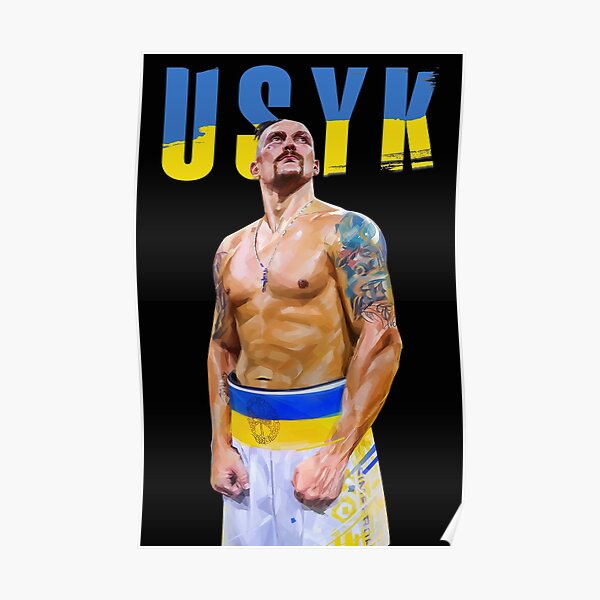"Oleksandr Usyk, Usyk boxing, Usyk" Poster for Sale by KingstonTera ...