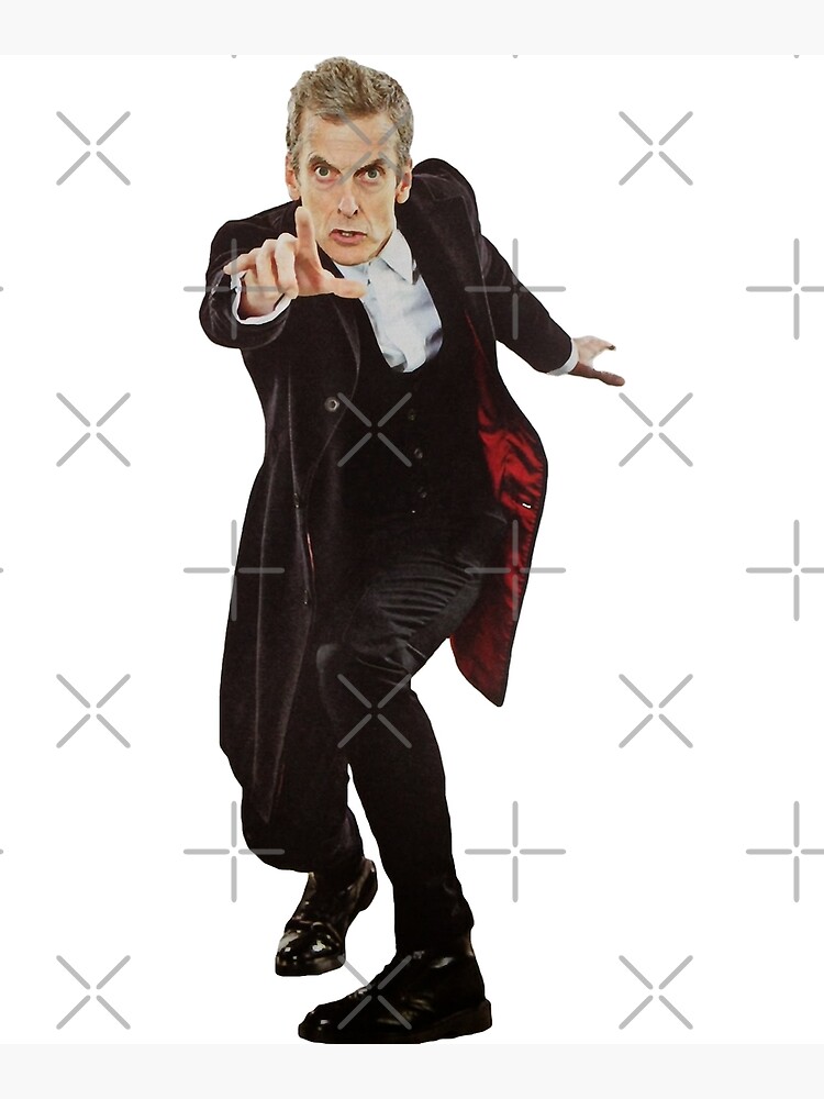 "Mens My Favorite Actor Peter Director Capaldi Retro Vintage" Poster ...