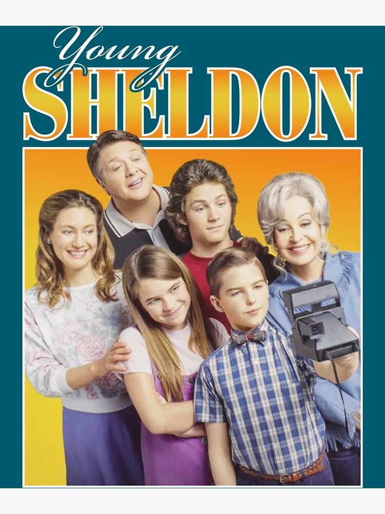 "YOUNG SHELDON " Poster for Sale by SimmonsKeisha | Redbubble