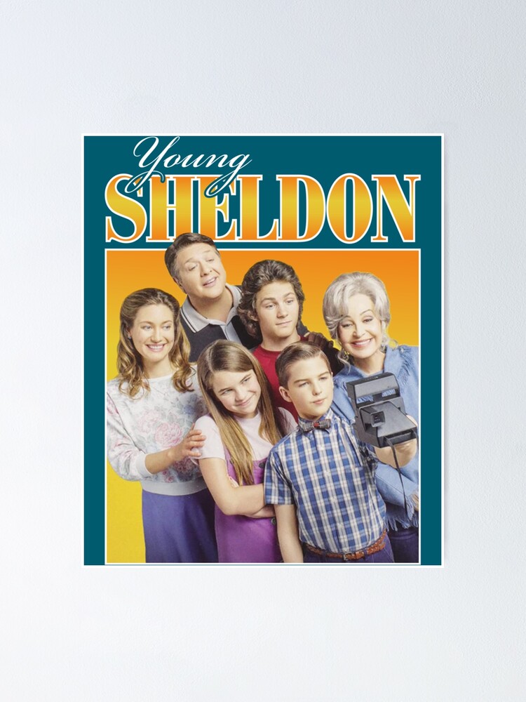 "YOUNG SHELDON " Poster for Sale by SimmonsKeisha | Redbubble