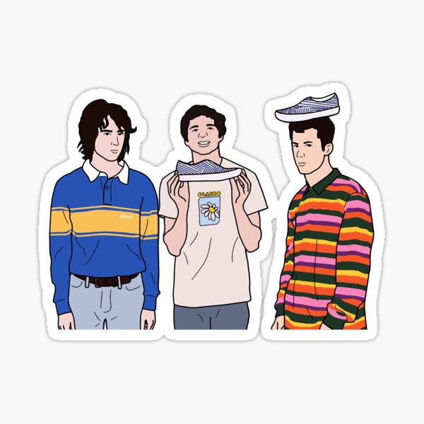 "Beautiful Model Band Alternative Wallows Rock Gift Music Fans" Sticker ...