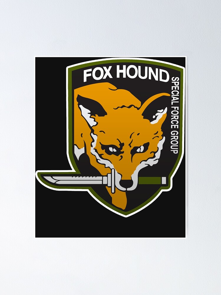 "Fox hound special force group" Poster for Sale by BrandiDickens ...