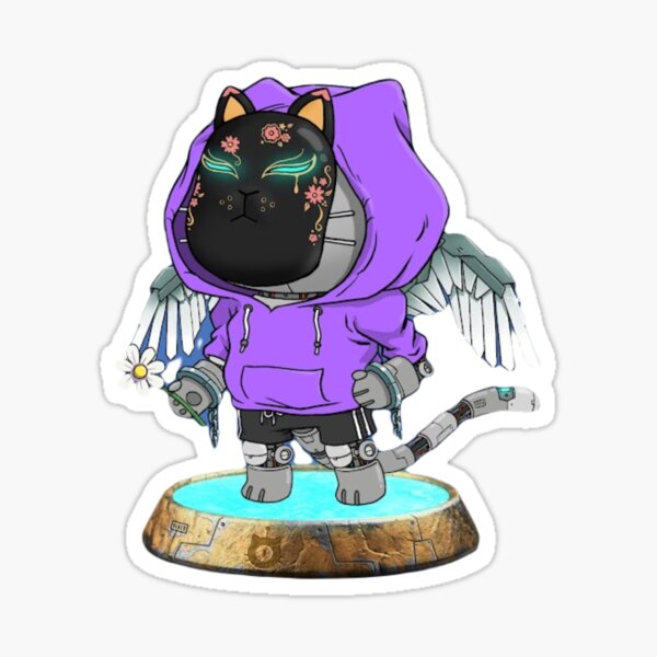 "CATBOTICA | CATS Stickers | Meow!" Sticker for Sale by Stickerscats ...