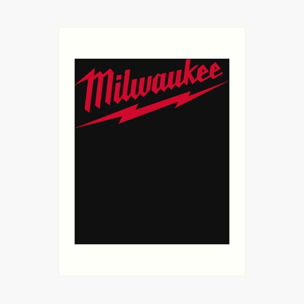"Milwaukee tools logo" Art Print for Sale by DylanWendt | Redbubble