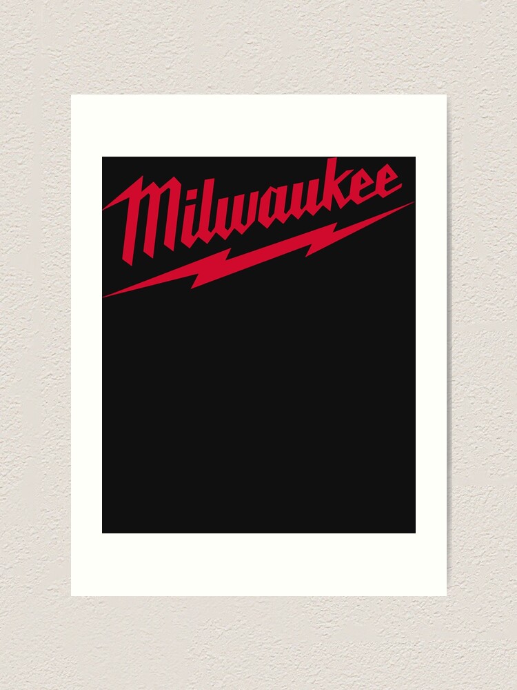 "Milwaukee tools logo" Art Print for Sale by DylanWendt | Redbubble