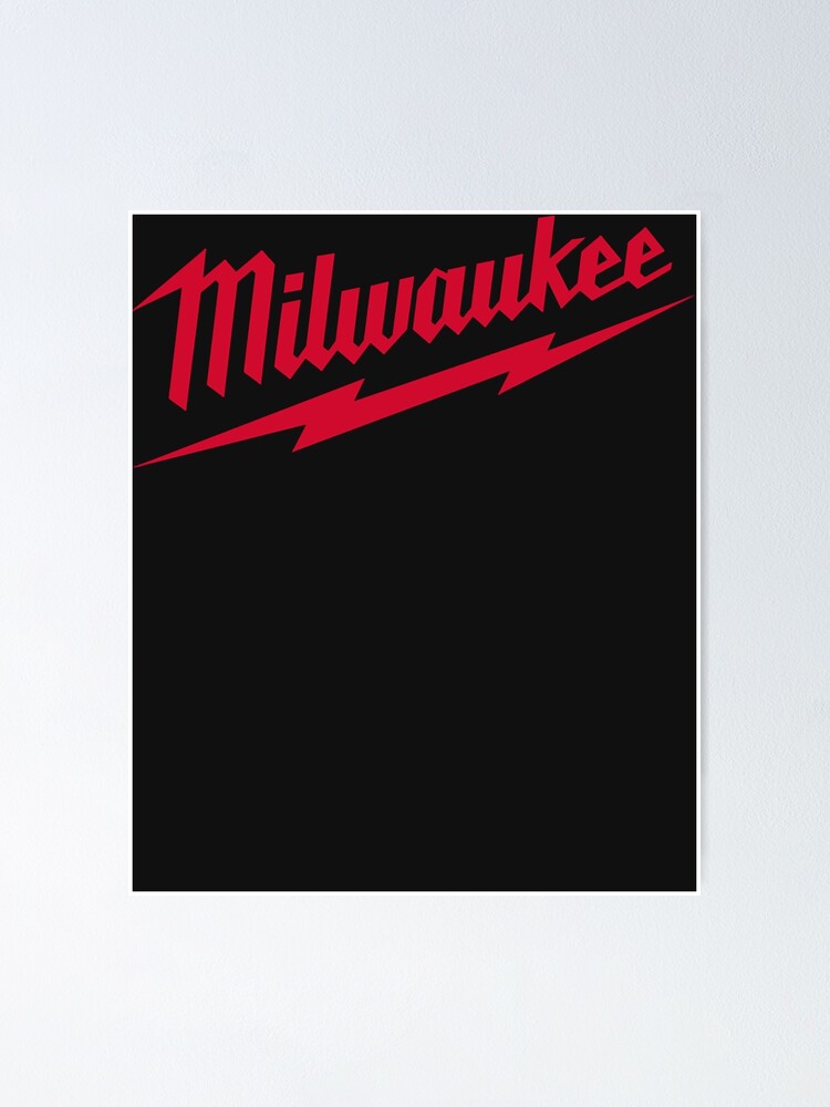 "Milwaukee tools logo" Poster for Sale by DylanWendt | Redbubble