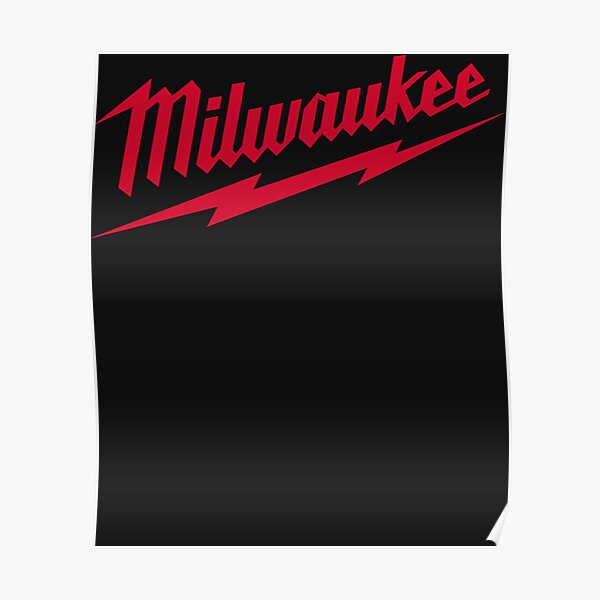 "Milwaukee tools logo" Poster for Sale by DylanWendt | Redbubble