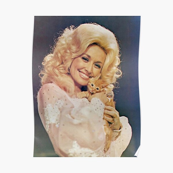 "Dolly Parton young Poster" Poster for Sale by vovorach45 | Redbubble