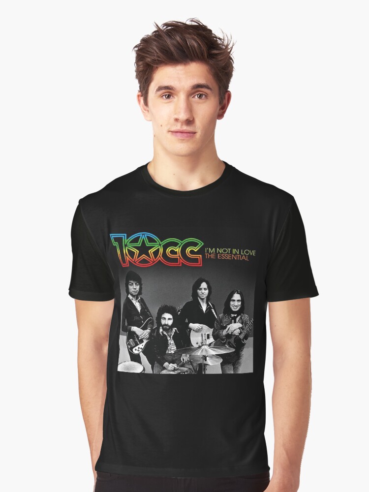 "best legend musical 10cc rockband" Graphic T-Shirt for Sale by ...