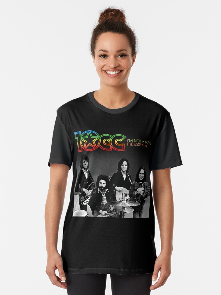 "best legend musical 10cc rockband" Graphic T-Shirt for Sale by ...