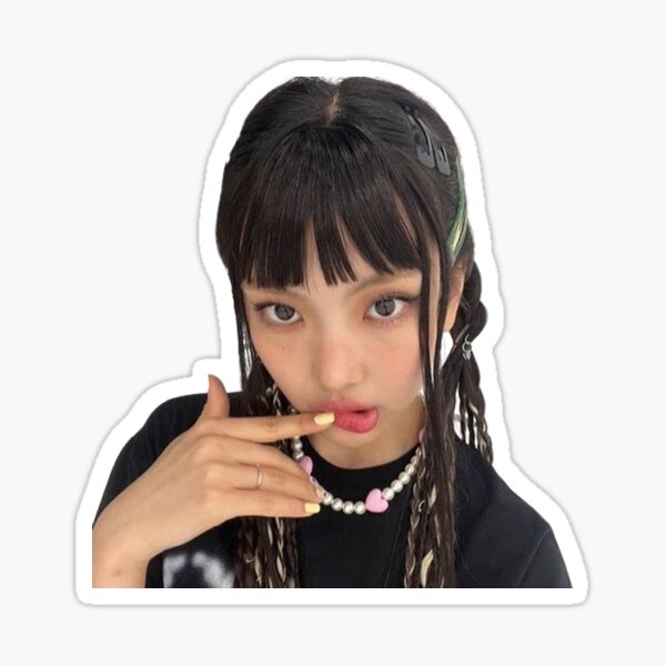 "newjeans hyein" Sticker for Sale by spoopy101 | Redbubble