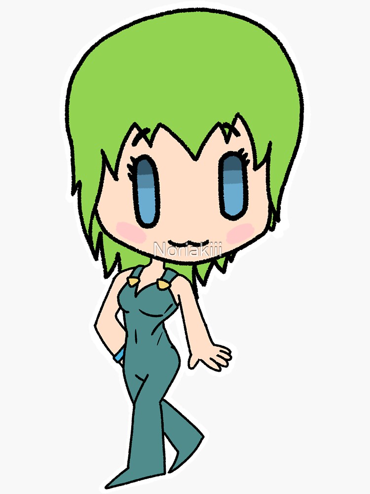 "Foo Fighters JJBA Chibi" Sticker for Sale by Noriakiii | Redbubble