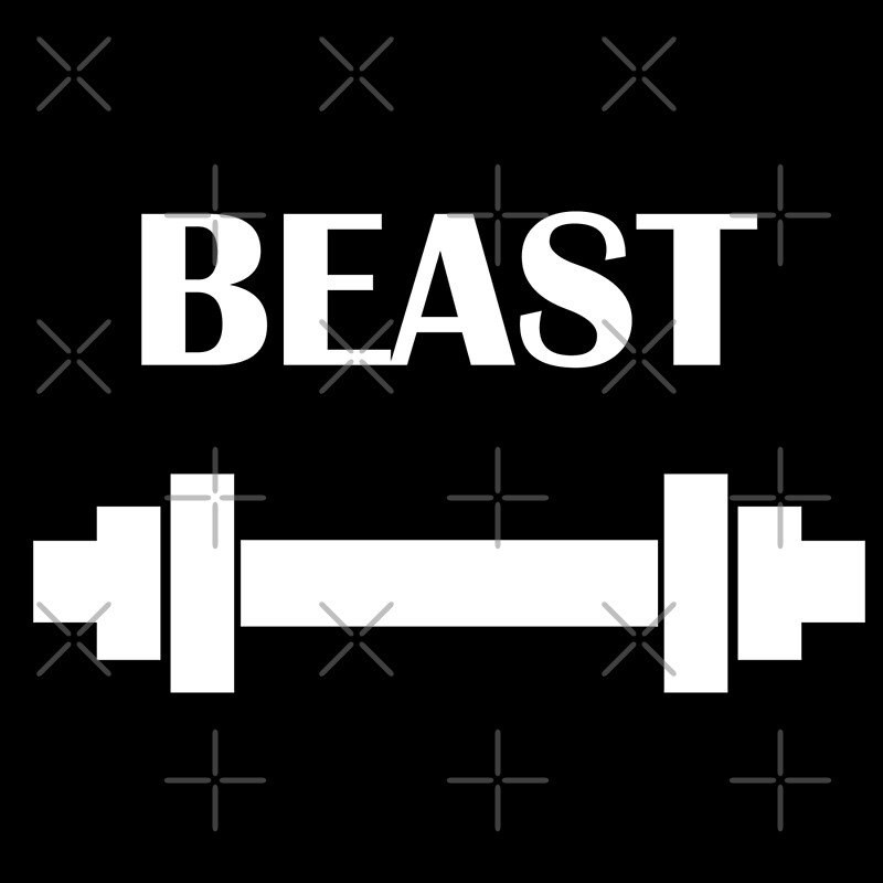 "BEAST | eRiC | bLACK" by Iskybibblle | Redbubble