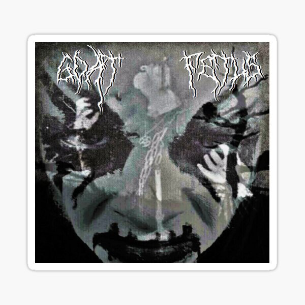 "GOAT FETUS Overlay design" Sticker for Sale by reztacio | Redbubble