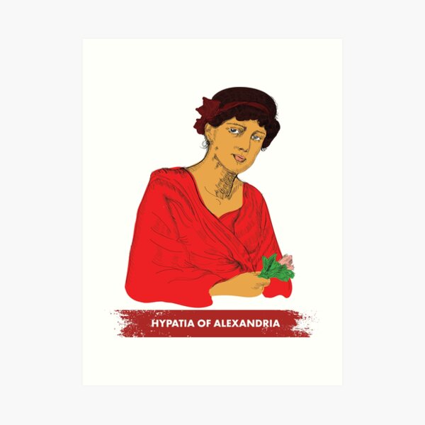"Ancient greek philosopher Hypatia | hypatia of alexandria poster " Art ...