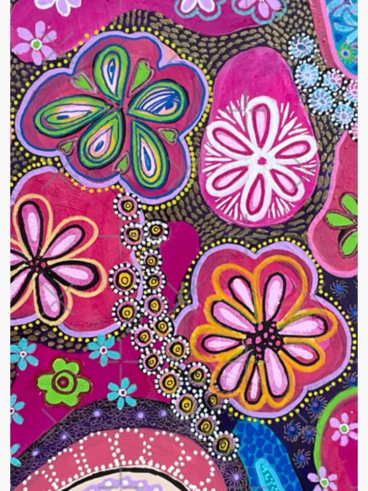 "Groovy Flower Power Boho Hippie Flowers" Spiral Notebook for Sale by ...