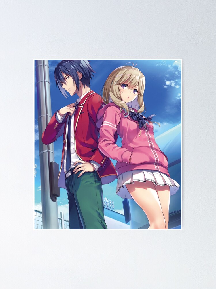 Póster «Tsubaki Sakurako x Utomiya Riku» de BenjaminConte | Redbubble