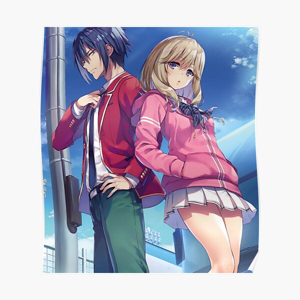Póster «Tsubaki Sakurako x Utomiya Riku» de BenjaminConte | Redbubble