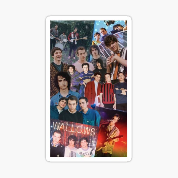 "Vintage Retro Band Alternative Wallows Rock Love You" Sticker for Sale ...