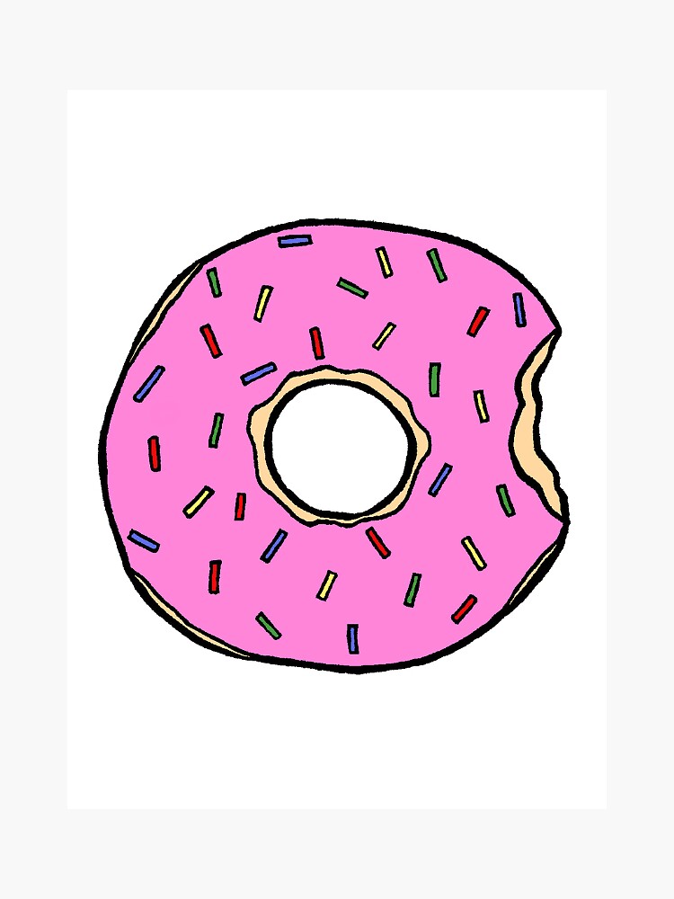"donut decal" Sticker for Sale by GreenoblinStore | Redbubble
