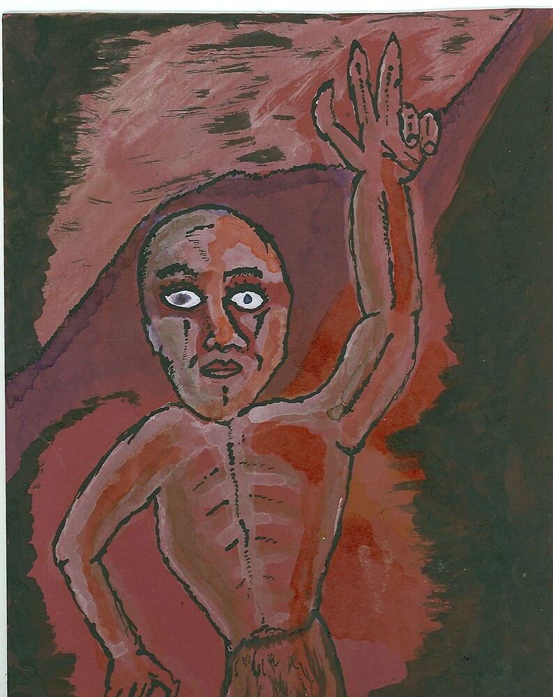 "zombie dances the mambo at midnight" by wormink | Redbubble