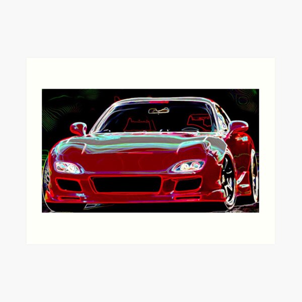 Rx7 Art Prints | Redbubble