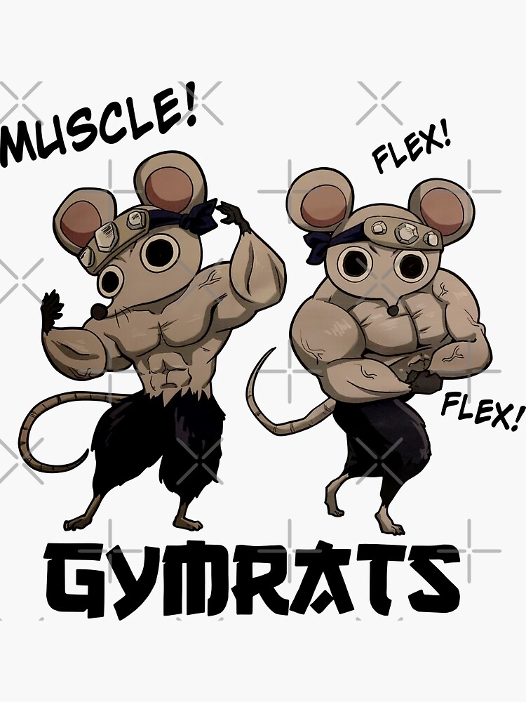 "Ninju muscle flex muscular mice Gym rat Entertainment District Funny ...
