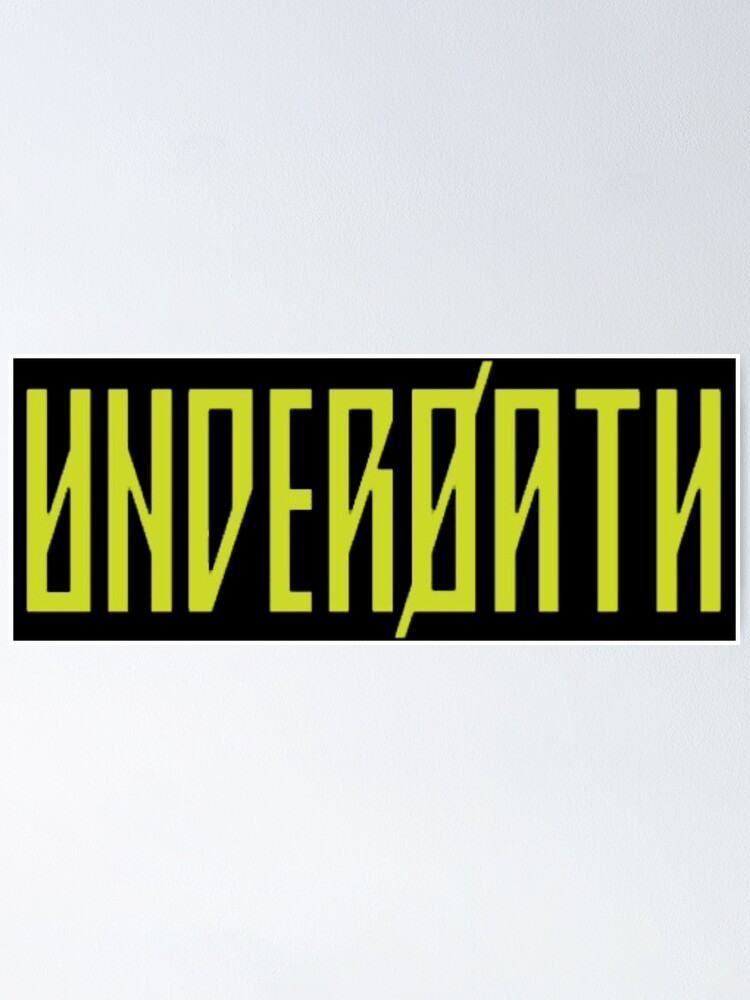 "Underoath Metal Logo" Poster for Sale by 1991vintage | Redbubble