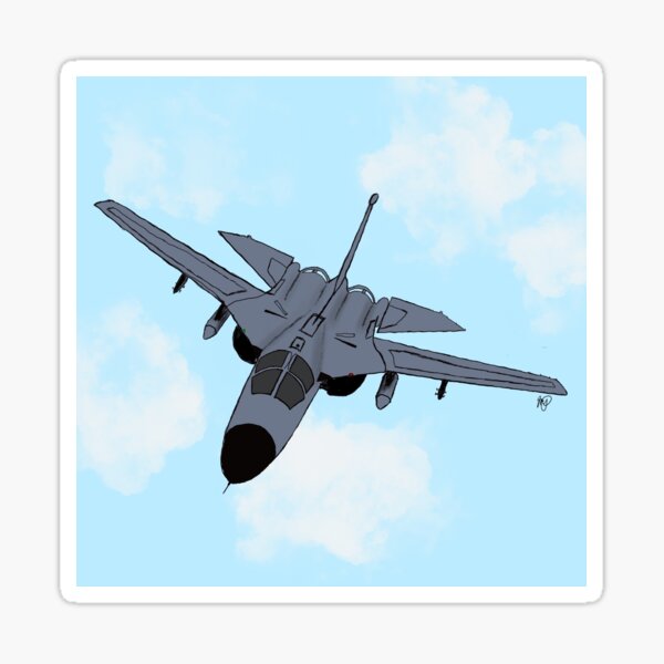 "F-111" Sticker for Sale by Missjulie27 | Redbubble