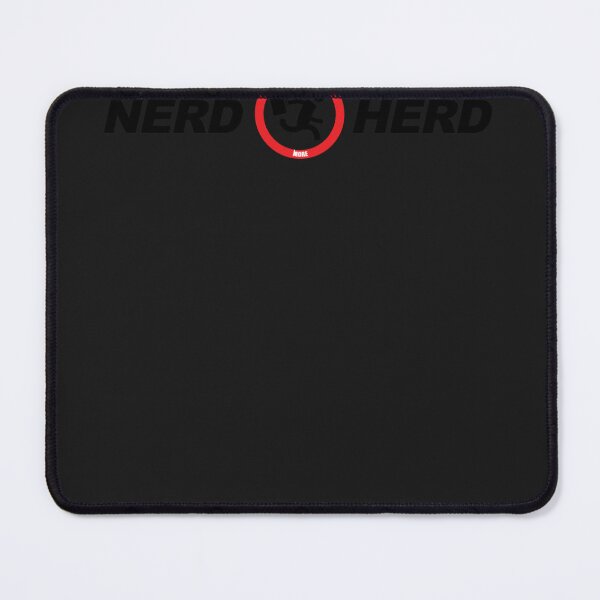 "Nerd herd logo chuck buy more" Mouse Pad for Sale by CindyCasey ...