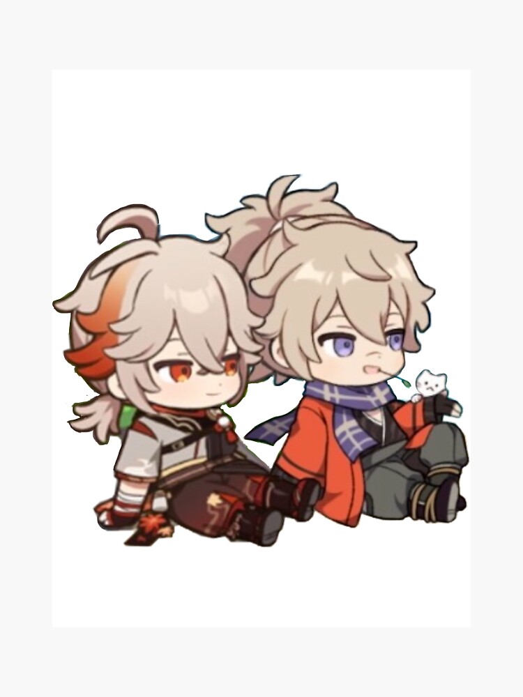 "genshin impact decal" Sticker for Sale by GreenoblinStore | Redbubble