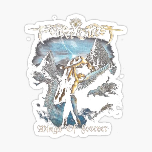 " POWER QUEST BAND" Sticker for Sale by Mercedowe | Redbubble