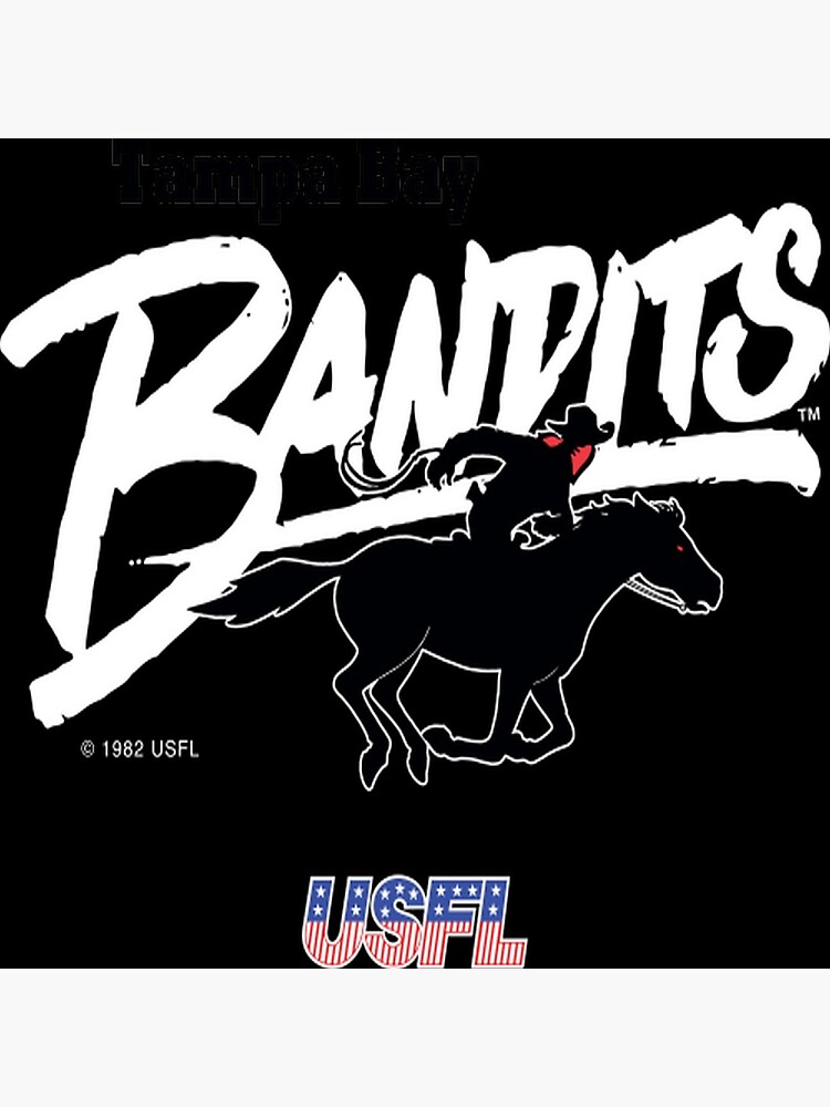 "Tampa-Bay-Bandits-Retro-Football-Logo" Poster for Sale by Empsy36tea ...