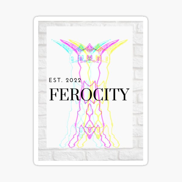 "SepO x FEROCITY" Sticker for Sale by SepOs-FEROCITY | Redbubble