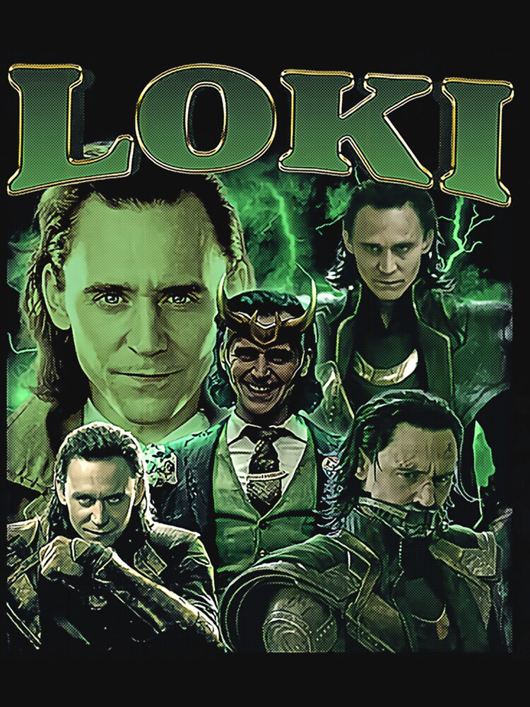 "Loki Laufeyson Vintage Bootleg Essential " Essential T-Shirt for Sale ...