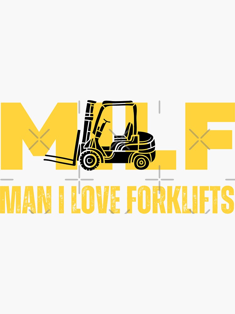 "Forklift Operator Certified" Sticker for Sale by Njoro12 | Redbubble