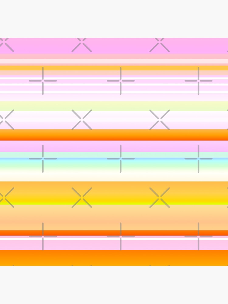 "Pink and orange aesthetic | pink and orange color combination" Sticker ...