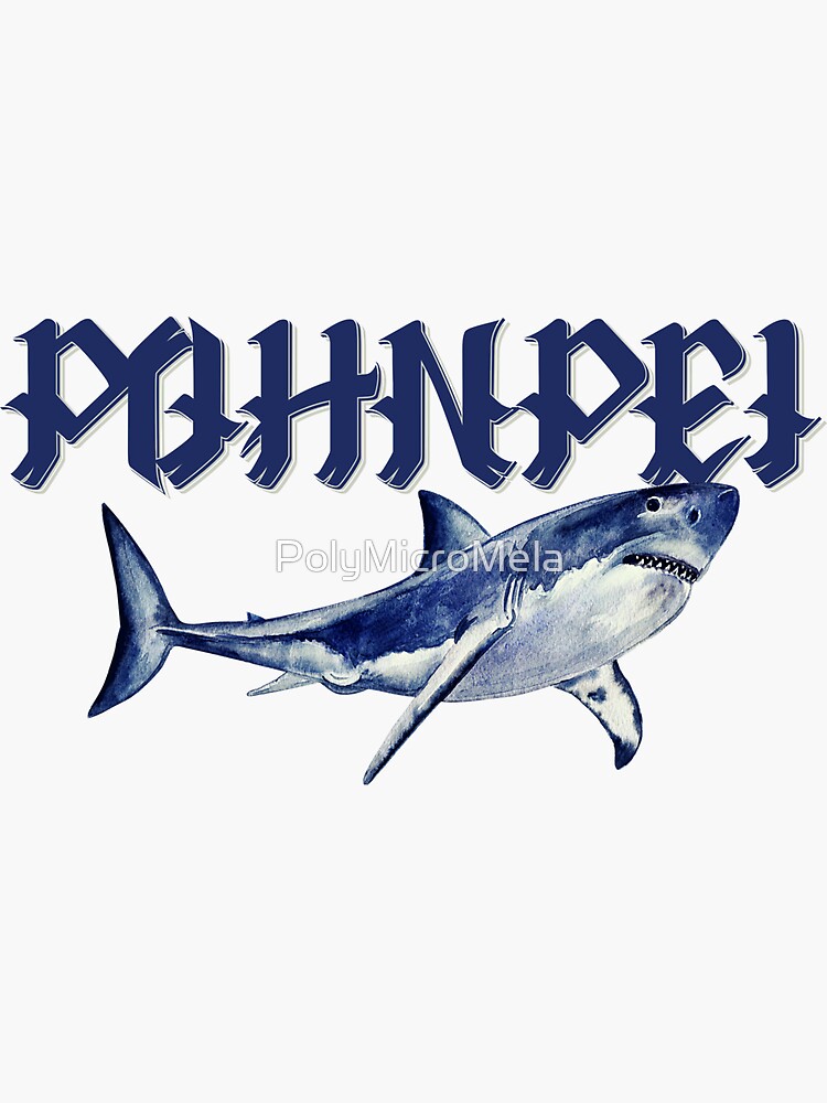 "Pohnpei" Sticker for Sale by PolyMicroMela | Redbubble