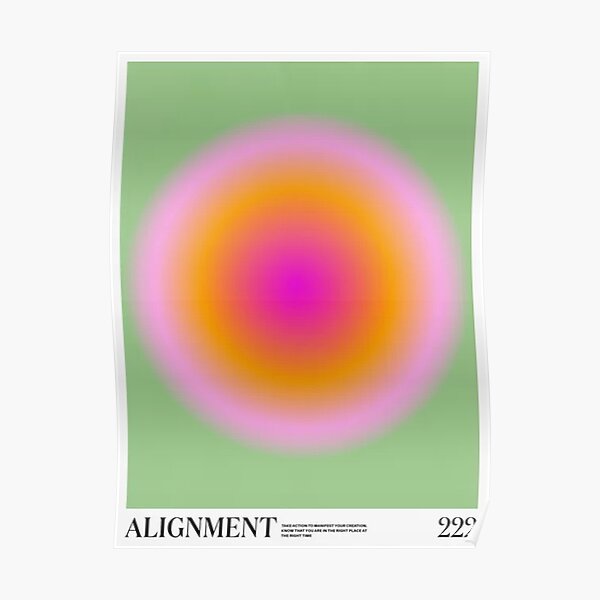 "Angel Numbers - Alignment Print" Poster for Sale by lEzatosTRy | Redbubble