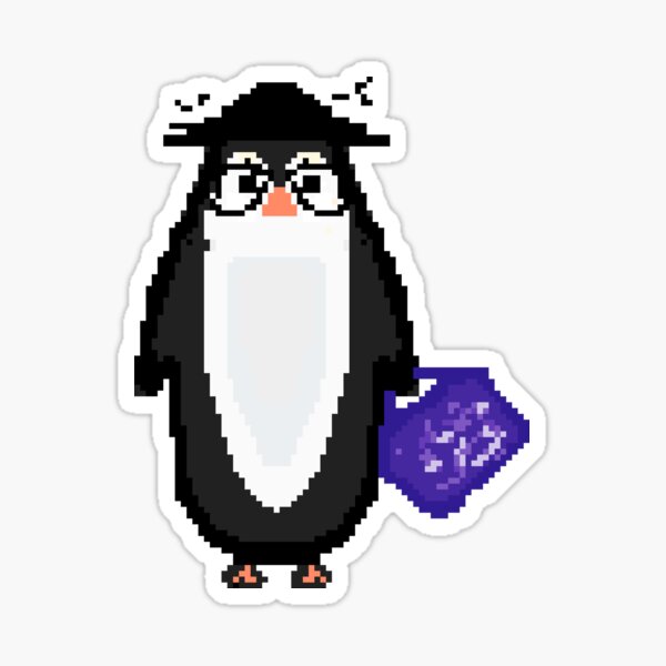 "angry pingu going to work/school" Sticker for Sale by darbanville ...