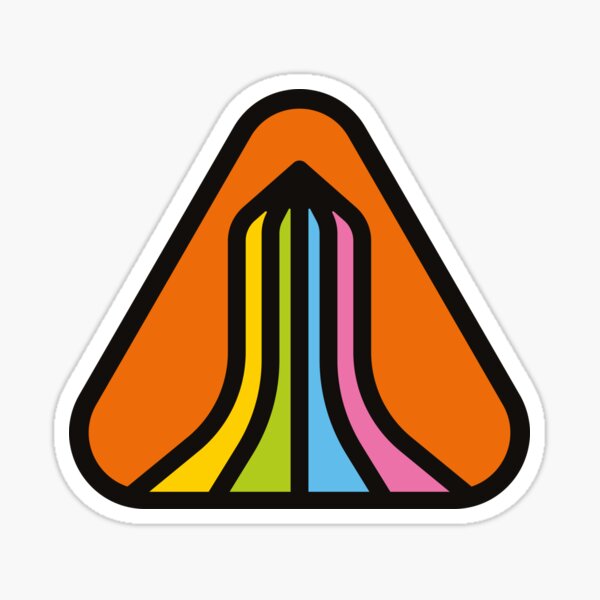 "Rainbow rocket " Sticker for Sale by Qwerkkie | Redbubble