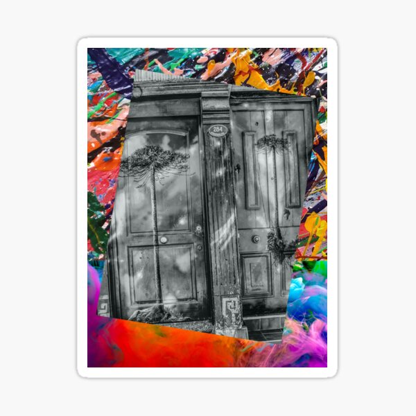 "Next Door Neighbours" Sticker for Sale by Dezza2022 | Redbubble