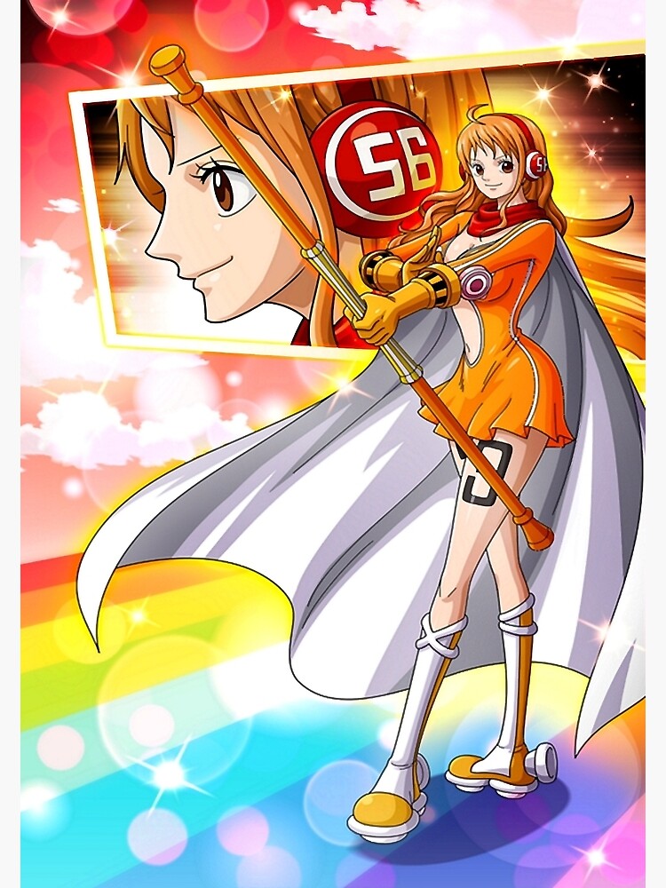 "Nami One Piece" Poster for Sale by LauraFlamuth | Redbubble