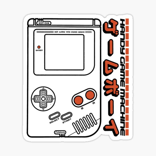 "Handy Game Machine " Sticker for Sale by IYKYKnyc | Redbubble